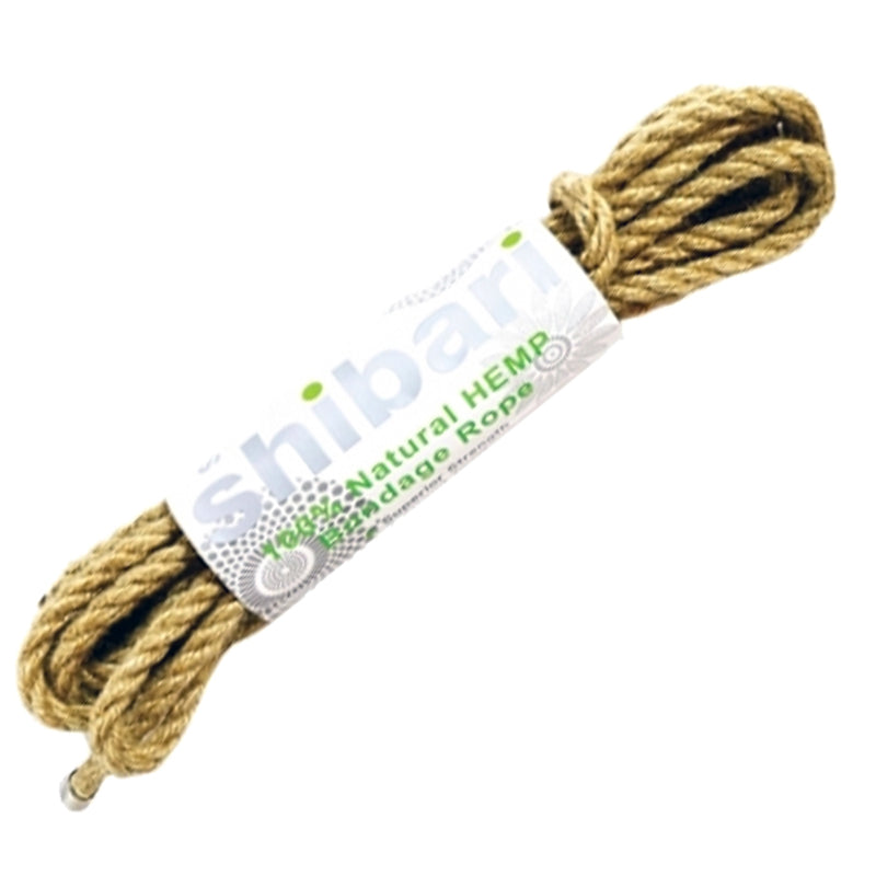 100% Natural Hemp Bondage Rope 5 Meters – Shockwave Adult Lifestyle ...